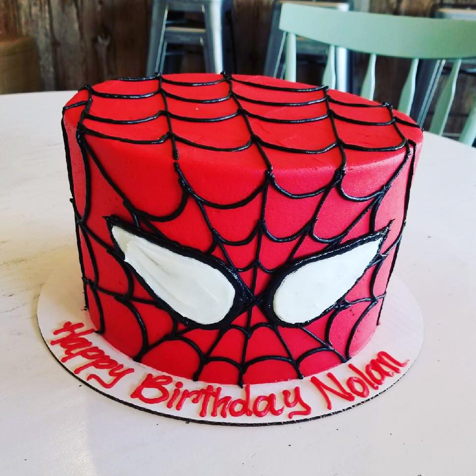 Simple Spiderman Cake Hayley Cakes And Cookies Hayley Cakes And Cookies