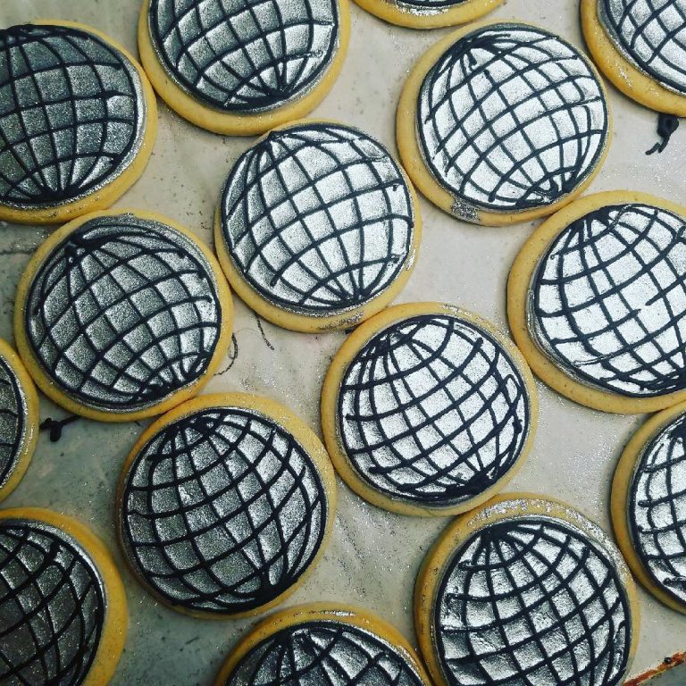 disco ball cookies - Hayley Cakes and CookiesHayley Cakes and Cookies