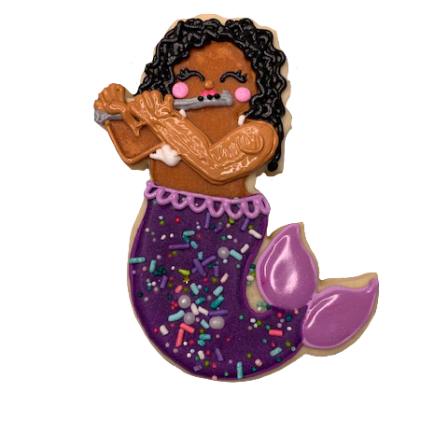 Lizzo Mermaid Cookie Cutter - Hayley Cakes and CookiesHayley Cakes and ...