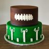 Football Cake - Hayley Cakes and Cookies Hayley Cakes and Cookies
