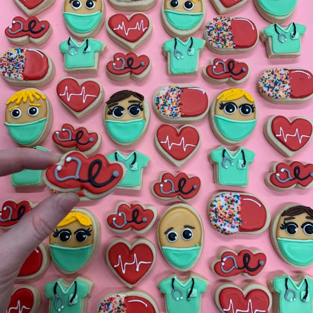 Mini Doctor and Nurse Cookie Assortment - MINI cookies - Hayley Cakes ...