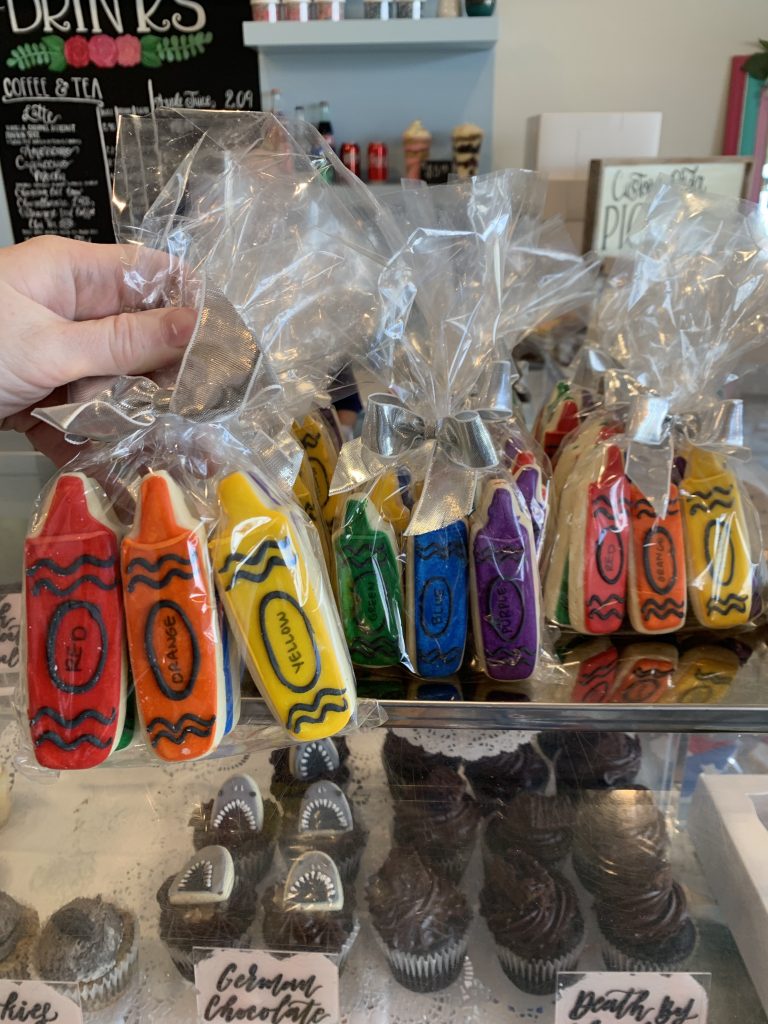 Rainbow Crayon Cookies - Hayley Cakes and Cookies Hayley Cakes and Cookies