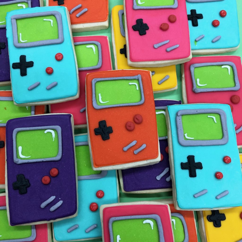 Gameboy Cookies - Hayley Cakes and Cookies Hayley Cakes and Cookies