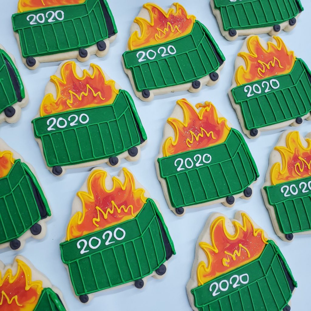 2020 Dumpster Cookies - Hayley Cakes and Cookies Hayley Cakes and Cookies
