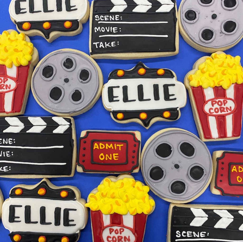 Movie Night Cookies - Hayley Cakes and Cookies Hayley Cakes and Cookies