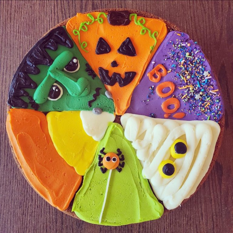 Halloween Cookie Cake - Hayley Cakes and Cookies Hayley Cakes and Cookies