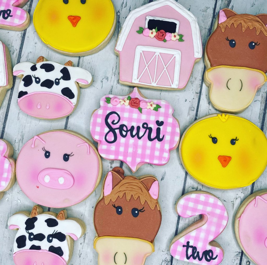 Farm Animal Cookie Set - Hayley Cakes and Cookies Hayley Cakes and Cookies