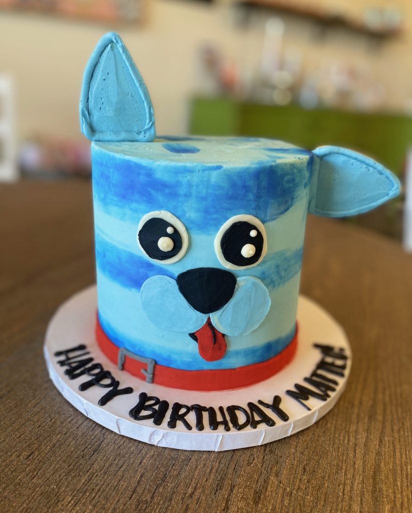Bluey Dog Cake - Hayley Cakes and Cookies Hayley Cakes and Cookies