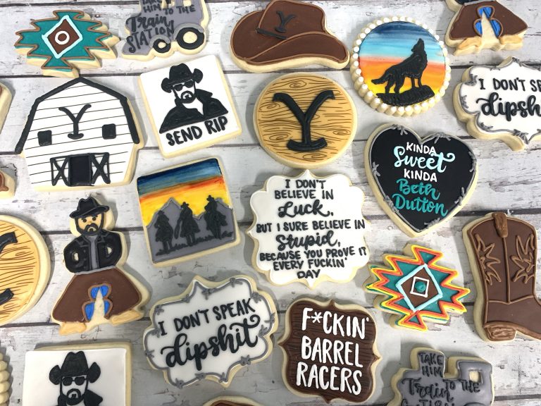 Yellowstone Cookie Set - Hayley Cakes and Cookies Hayley Cakes and Cookies