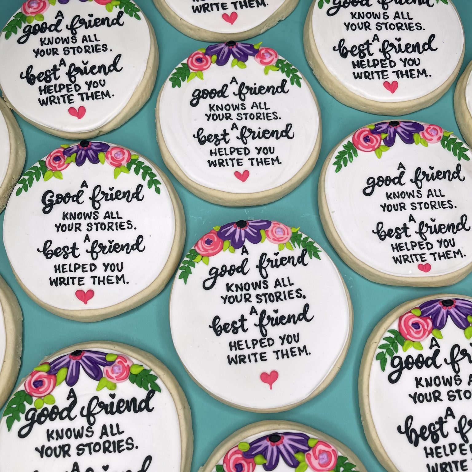 Good friend cookies - Hayley Cakes and Cookies Hayley Cakes and Cookies