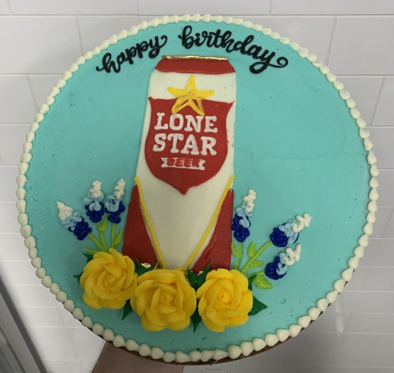 Lone star beer cookie cake - Hayley Cakes and Cookies Hayley Cakes and ...