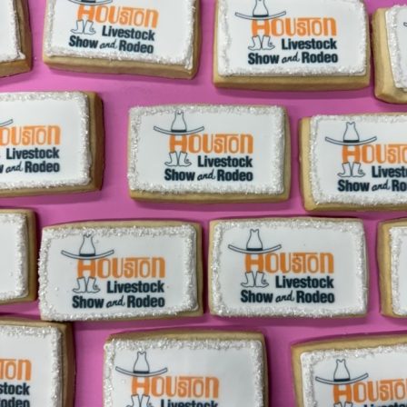 Houston Rodeo Logo Cookie - Hayley Cakes and Cookies Hayley Cakes and ...