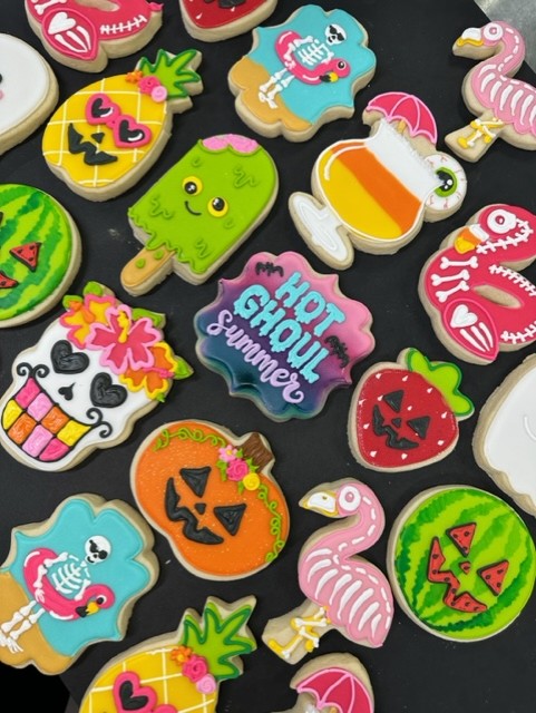 Summer-ween cookie set of 12 - Hayley Cakes and Cookies Hayley Cakes ...